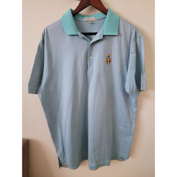 Peter Millar | Shirts | Vintage Royal Lytham St Annes Golf Club Sky ...